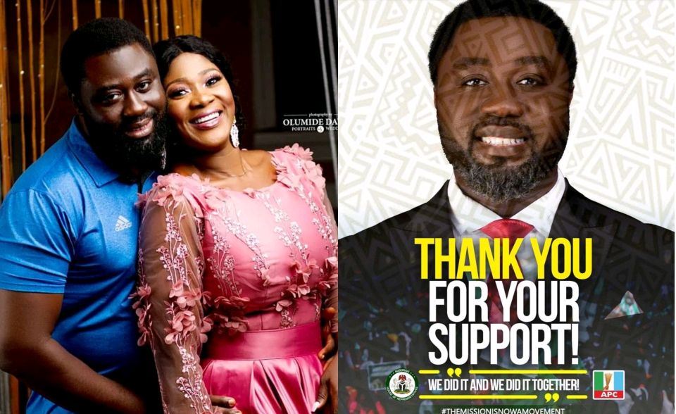Nollywood Actress, Mercy Johnson’s husband wins Reps Seat in Edo ...