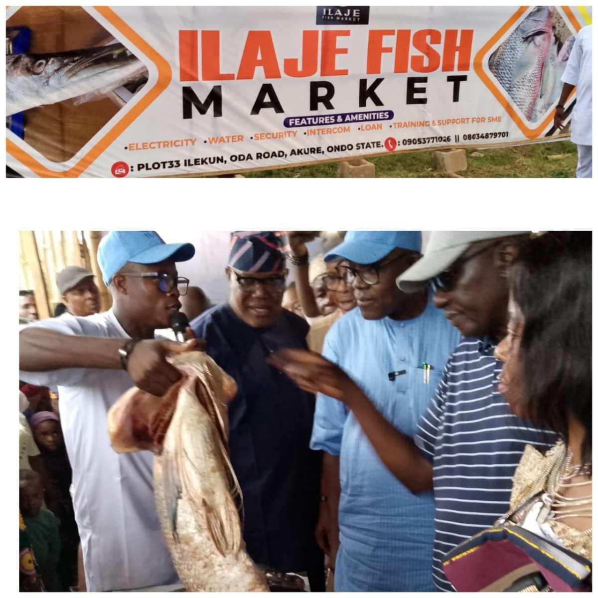 Ondo community celebrates opening of Fish Market, as ODSG plans ...