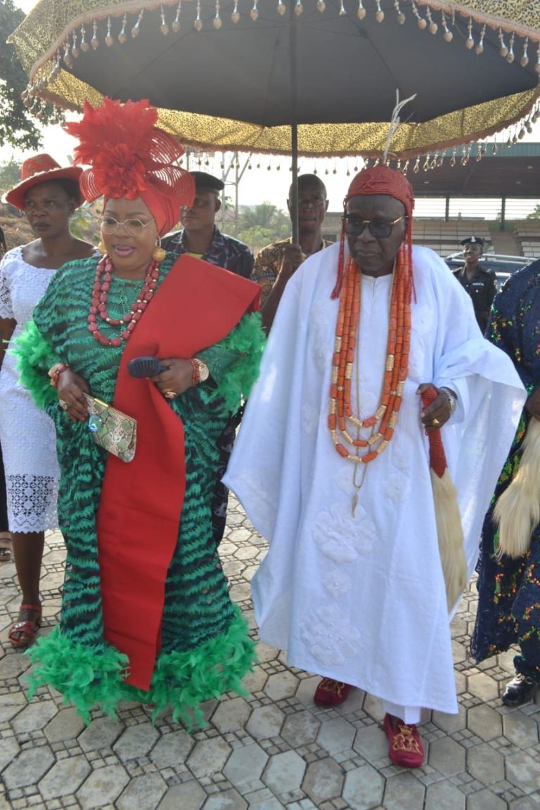 Historic Day in Oka-Akoko as Olori Adejumoke holds Children Funfair ...